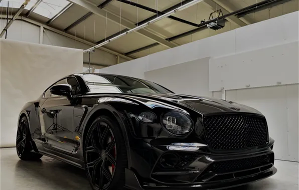 Download wallpaper Bentley, Continental GT, Black, Keyvany, section ...