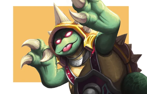 Wallpaper background, League of Legends, Rammus for mobile and desktop ...