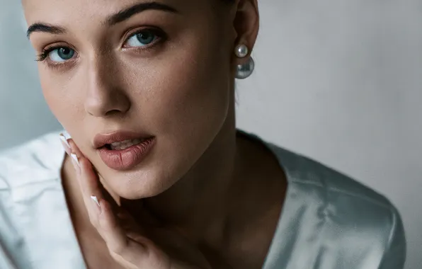 Wallpaper eyes, look, girl, sweetheart, Marta Kounen for mobile and ...