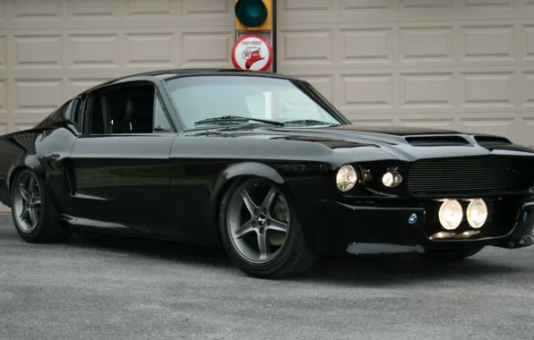 Wallpaper Mustang, Ford, Fastback, '1968, 351 CI images for desktop ...
