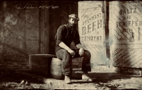 Wallpaper HDR, Game, Man, Boxes, Barrel, UHD, Red Dead Redemption 2 ...