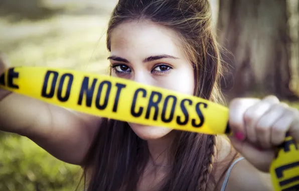 Wallpaper look, girl, irene, Do not cross for mobile and desktop ...