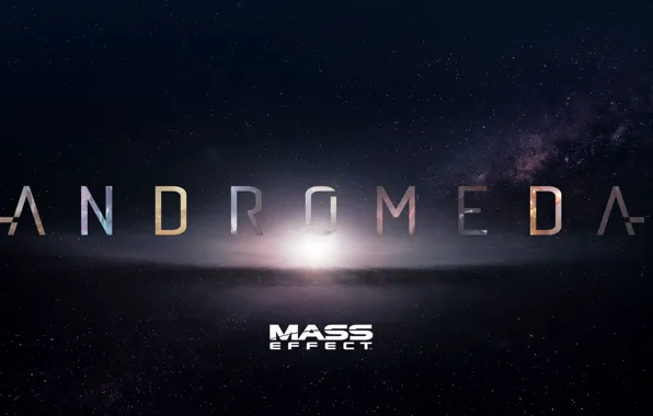 Wallpaper space, stars, mass effect, bioware, andromeda, Mass Effect ...