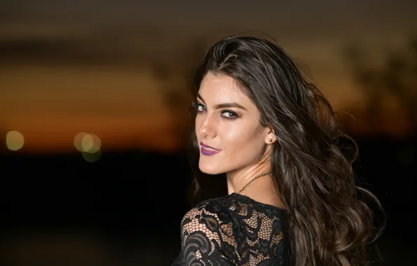 Wallpaper look, face, hair, the evening, Paulina for mobile and desktop ...