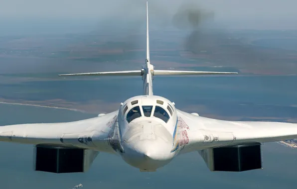 Wallpaper The Tu-160, strategic bomber-missile carrier, supersonic, the ...