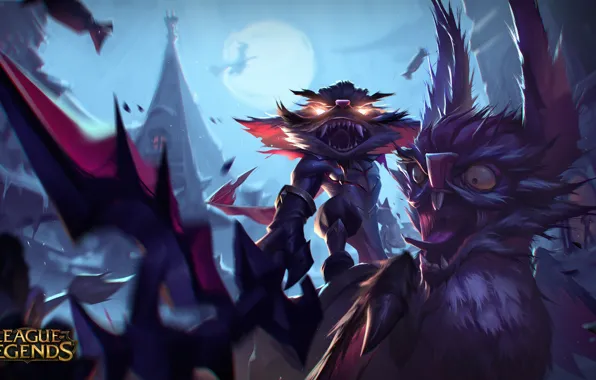 Wallpaper being, beast, League of Legends, Kled for mobile and desktop ...