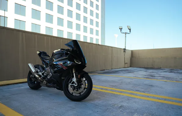 Wallpaper BMW, Black, S1000RR for mobile and desktop, section мотоциклы ...