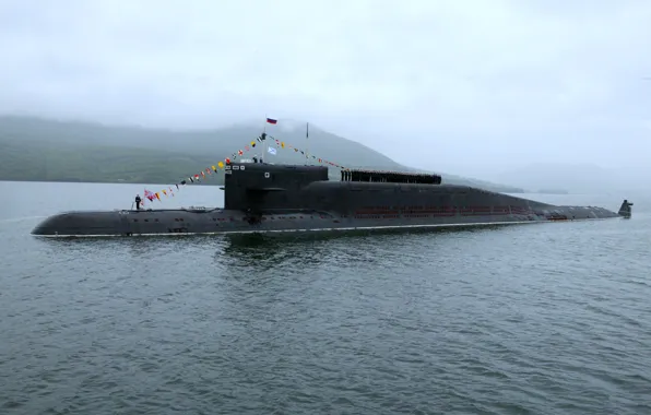 Wallpaper boat, underwater, atomic, Podolsk, project 667bdr for mobile ...