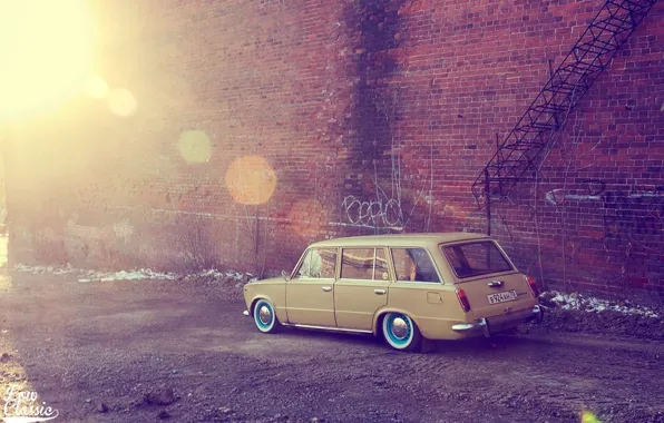 Wallpaper Lada, vaz, VAZ, lada, Lada, 2102, low classic for mobile and desktop, section другие ...