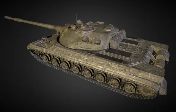 Download wallpaper Russia, The object 277, Experienced heavy tank ...