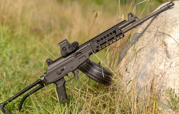 Wallpaper weapons, Machine, Gun, weapon, custom, Custom, Assault rifle ...