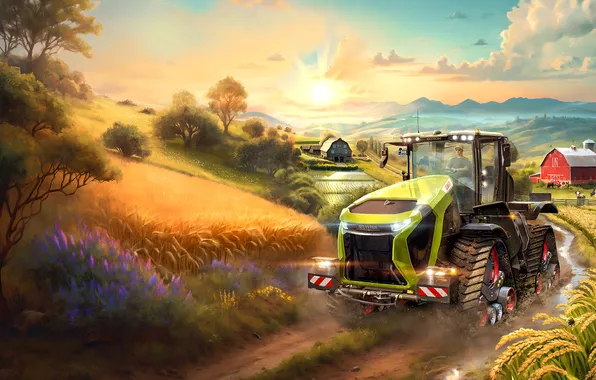 Wallpaper simulator, Farming Simulator, Farming Simulator 25 for mobile ...