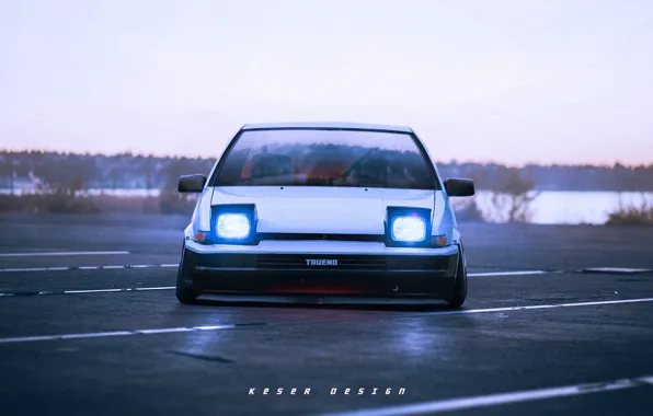 Wallpaper Auto, Machine, Lights, Toyota, Car, Car, Art, Art for mobile ...