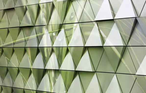 Wallpaper abstract, wall, design, texture, triangle, background, steel ...