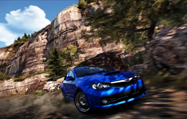 Download wallpaper Cars, NFS Hot Pursuit 2010, Ceej, Subaru WRX STI ...