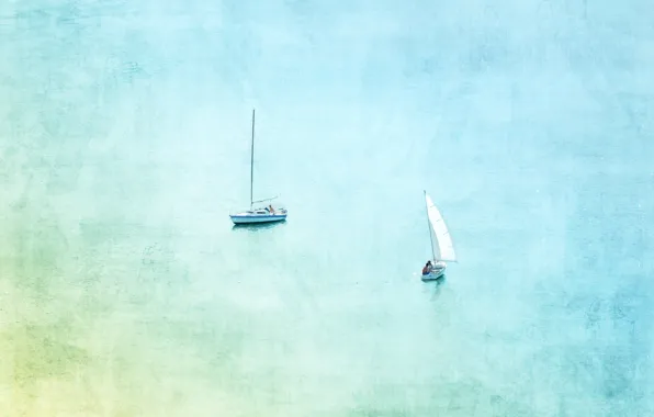Download wallpaper lake, style, background, boats, section style in ...
