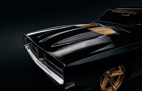 Wallpaper Dodge, close-up, Charger, Ringbrothers, Dodge Charger Tusk ...