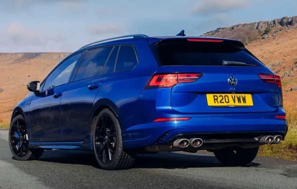 Wallpaper the sky, clouds, mountains, Estate, Volkswagen Golf R images ...