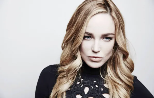 Download wallpaper look, pose, makeup, actress, Caity Lotz, Katie Lotz ...