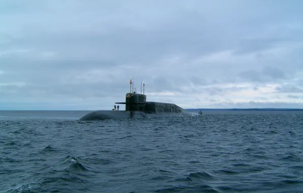 Wallpaper underwater, cruiser, rocket, purpose, strategic, project ...