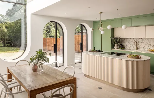 Download wallpaper design, style, interior, kitchen, UK, United Kingdom ...