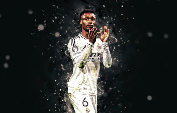Wallpaper football, soccer, Real Madrid, french, Eduardo, Camavinga ...