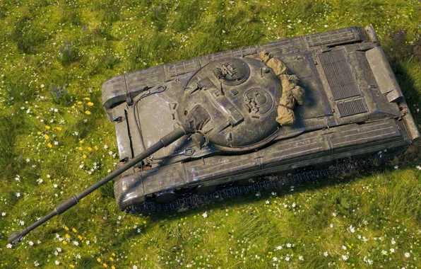 Wallpaper USSR, LT-432, Experienced tank, A light tank based on the ...