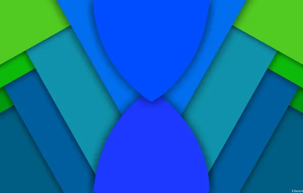 Download wallpaper color, shadows, figure, layers, section abstraction ...