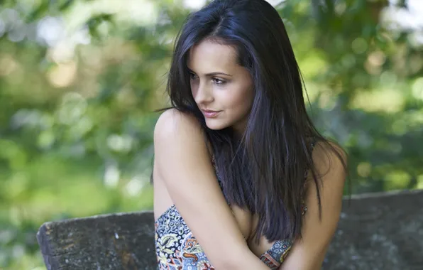 Wallpaper summer, face, background, model, Martin Fuhrmann for mobile ...