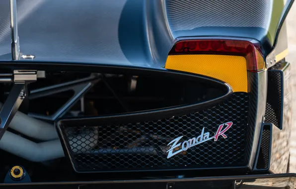 Wallpaper logo, Pagani, Pagani Zonda R, close-up, Zonda, badge for ...