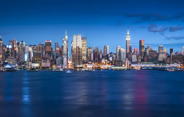 Download wallpaper United States, New York, Manhattan, skyscrapers ...