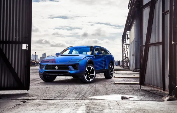 Wallpaper ferrari, Ferrari, crossover, testarossa, by Falcon ...