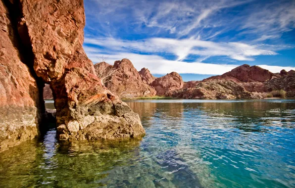 Wallpaper nature, river, rocks, Colorado, Colorado River for mobile and ...