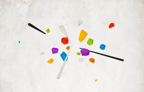 Wallpaper line, figure, layers for mobile and desktop, section ...