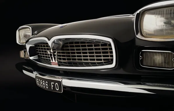 Wallpaper Maserati, Quattroporte, Maserati, Retro, 1963 for mobile and ...