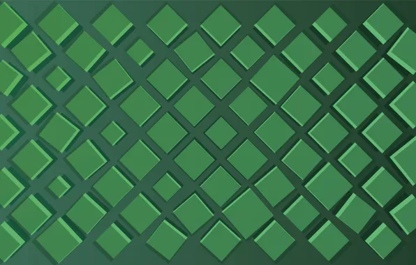 Wallpaper green, square, background, shades for mobile and desktop ...