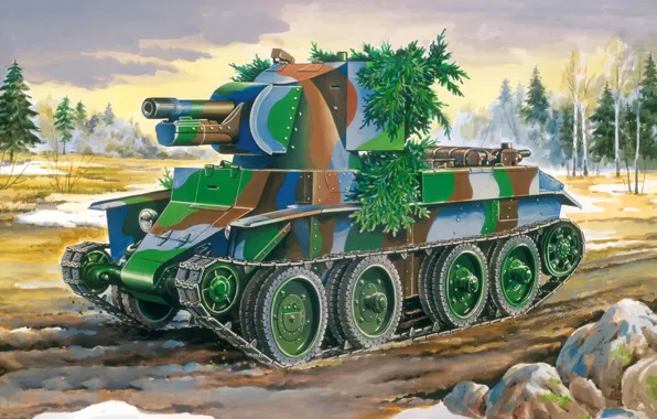 Wallpaper war, art, tank, WWII, SAU, 1941, 1944, gun for mobile and ...