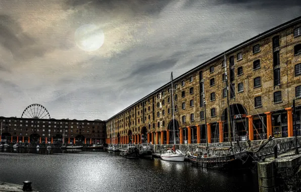 Wallpaper the city, Liverpool, England for mobile and desktop, section ...