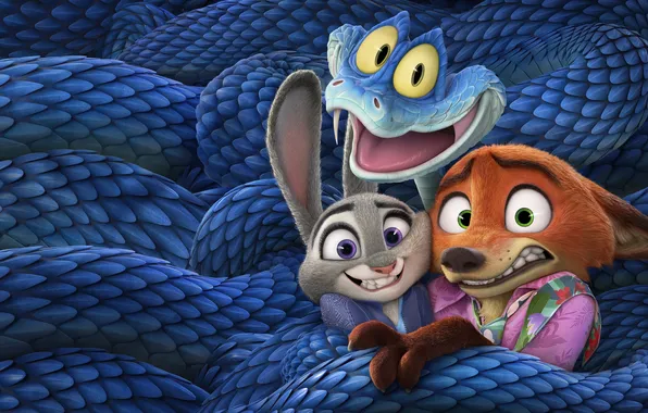 Download wallpaper cartoon, poster, Zootopia 2, animals, Zveropolis 2 ...