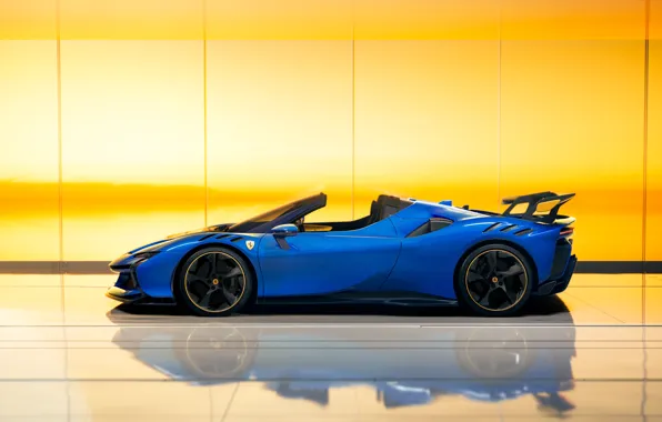 Wallpaper Ferrari, side view, SF90, Ferrari SF90 XX Spider for mobile ...