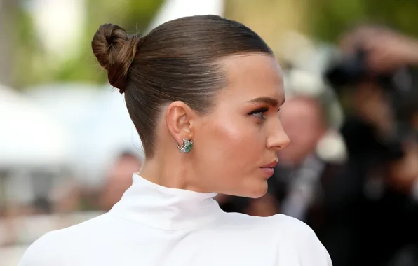 Wallpaper look, pose, model, portrait, makeup, profile, photoshoot ...