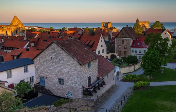 Wallpaper home, Sweden, Visby, Visby images for desktop, section город ...