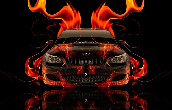 Wallpaper Design, Fire, BMW, BMW, Orange, Fire, Abstract, Photoshop for ...