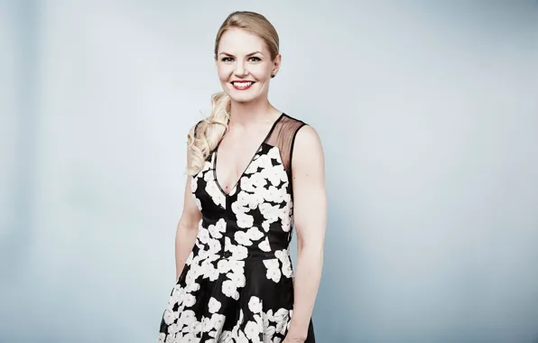 Wallpaper smile, makeup, dress, actress, hairstyle, blonde, Jennifer ...