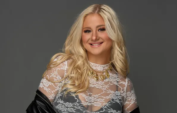 Wallpaper smile, hair, blonde, Kamrin for mobile and desktop, section девушки, resolution ...