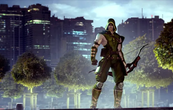 Wallpaper Green Arrow, DC Comics, Green Arrow, Oliver Queen for mobile ...