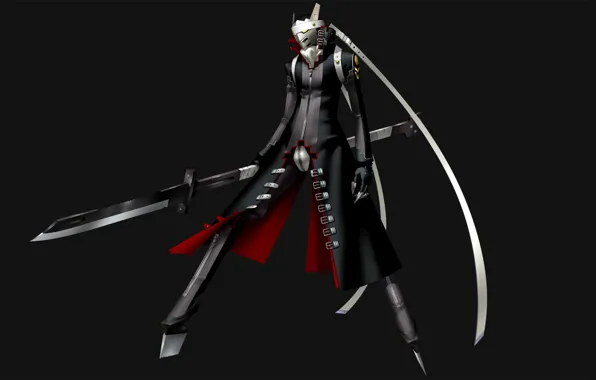 Wallpaper weapons, the game, sword, anime, art, Person 4, person for ...