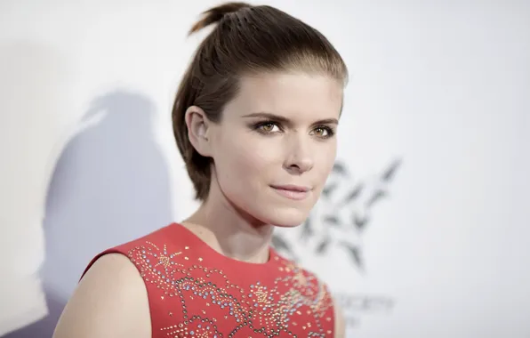 Wallpaper pose, shadow, makeup, actress, photoshoot, hair, Kate Mara ...