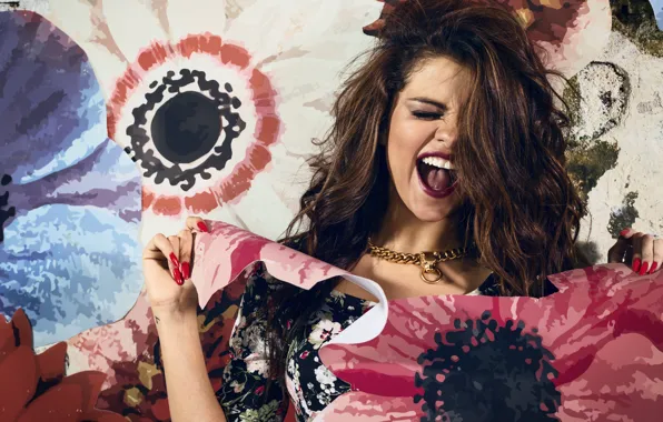 Wallpaper girl, smile, actress, singer, Selena Gomez, Selena Gomez for ...