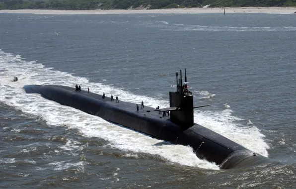 Download wallpaper USA, APL Florida, the Ohio class, Navy, section ...
